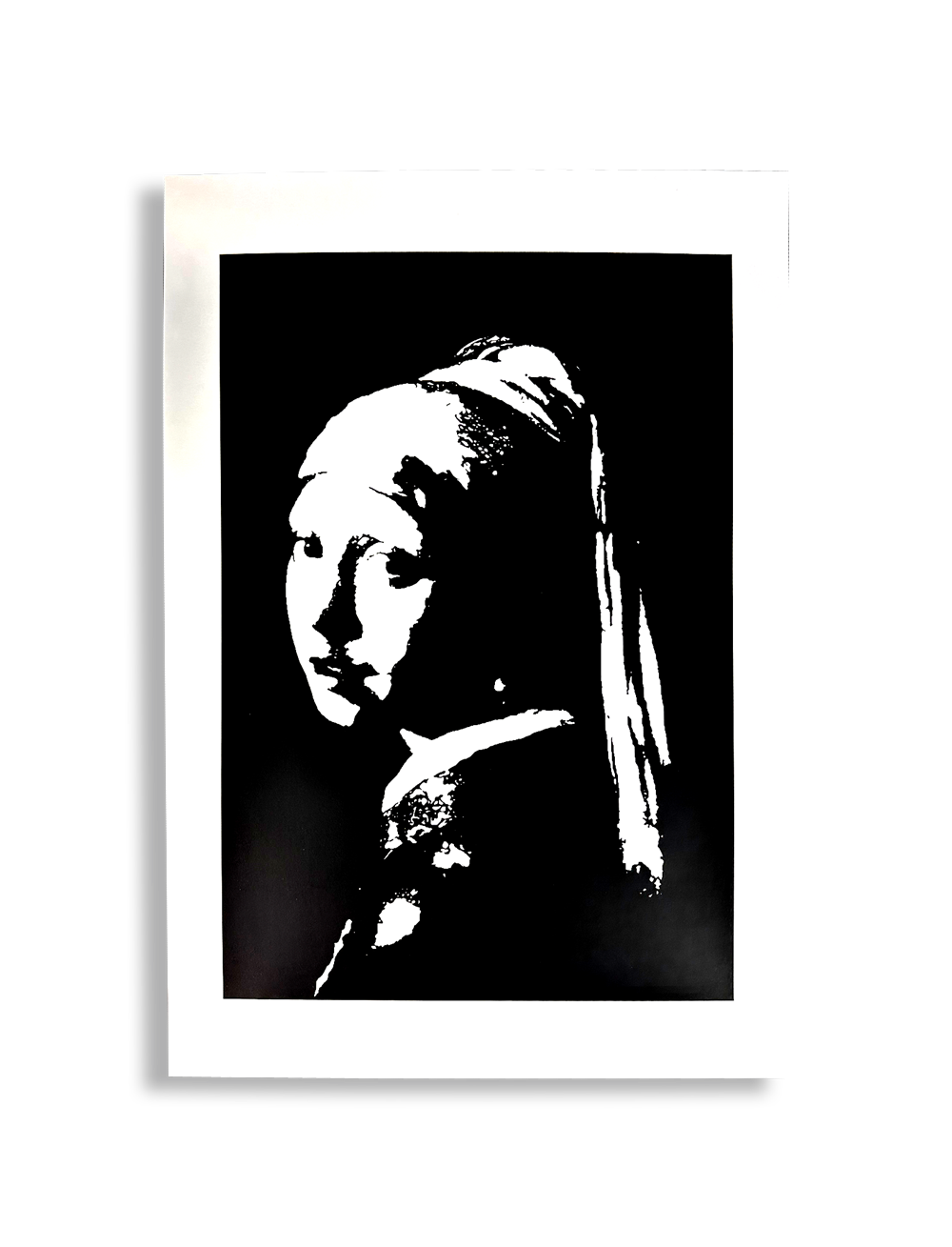 Girl with the Pearl earring "Pearl Girl" - Pablo – Urban Art Sales Ltd